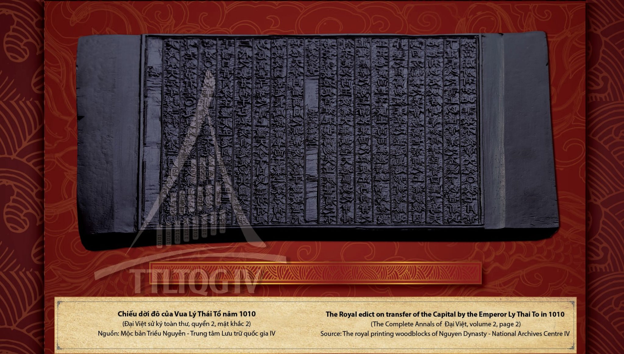 KỶ NIỆM 1050 NĂM SINH CỦA ĐỨC THÁI TỔ LÝ CÔNG UẨN (974-2024) - Mộc Bản ...
