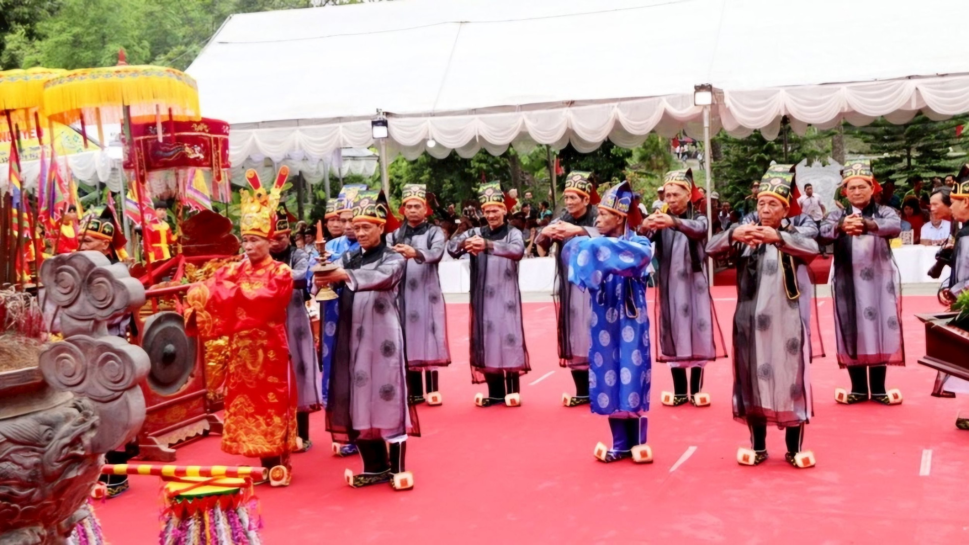 HỘI THỀ THẦN ĐỒNG CỔ - Mộc Bản Triều Nguyễn - Mộc Bản Triều Nguyễn